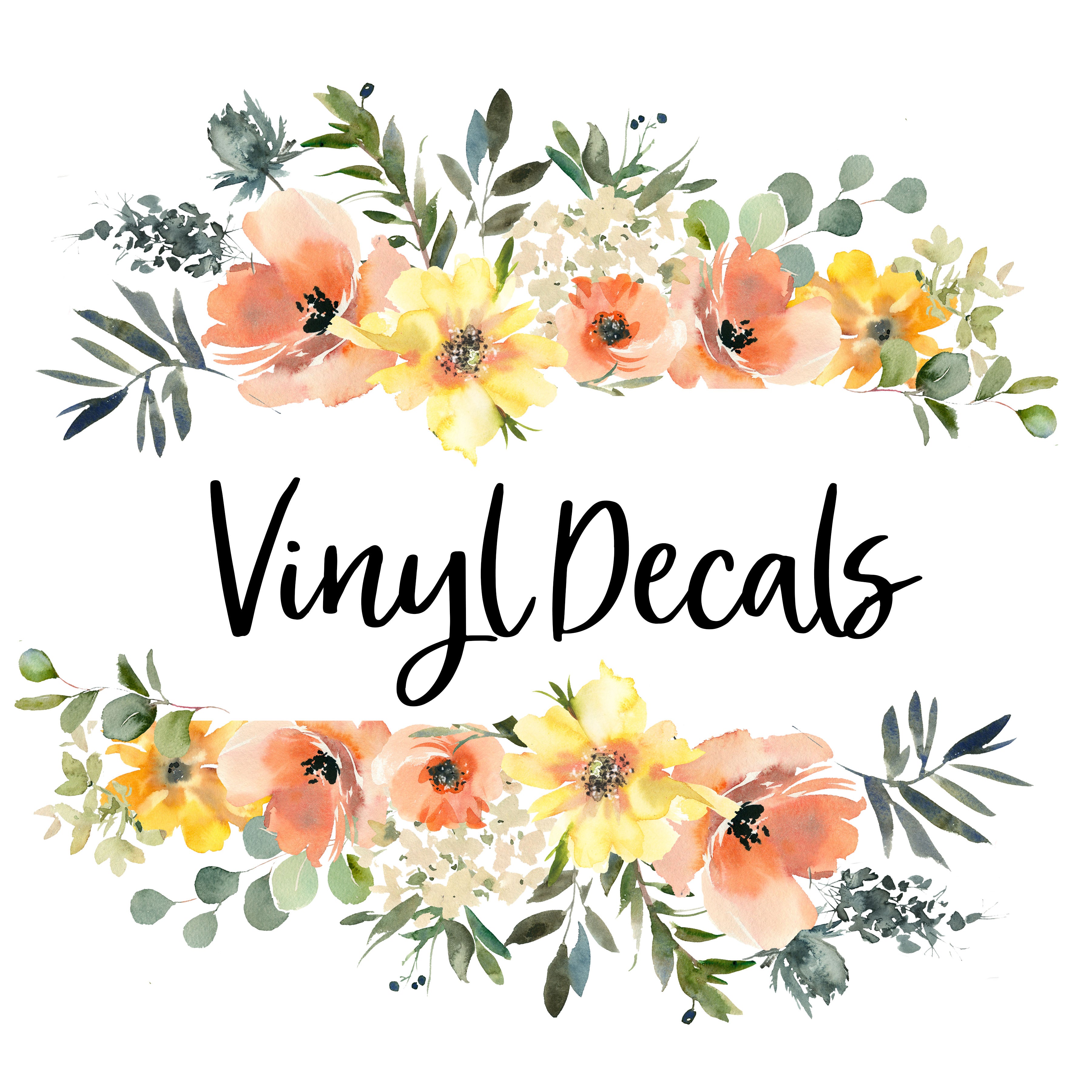 Vinyl Decals – Handmade Pieces Co.